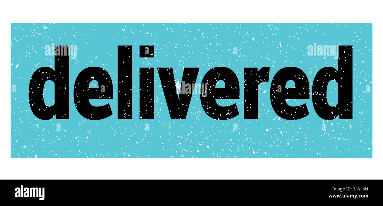 Delivered stamp sign seal hi-res stock photography and images - Alamy