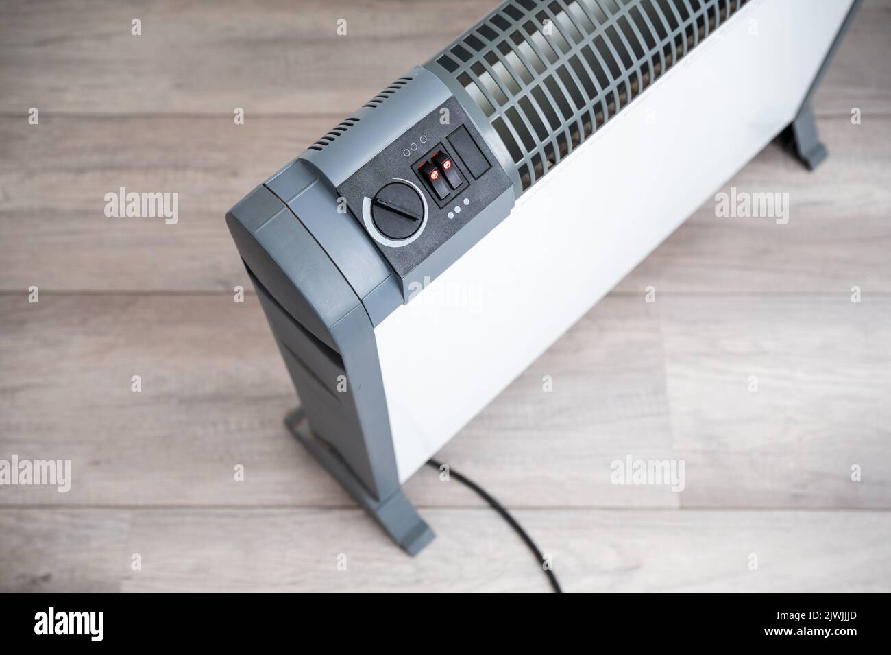 Electric convection heater - heating with electric power Stock Photo ...