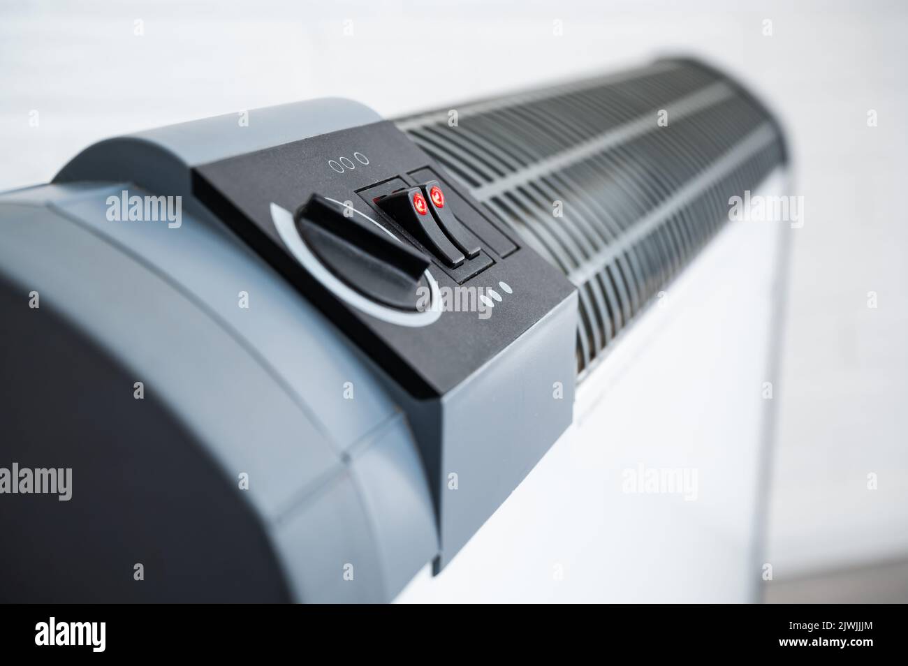 Electric convection heater - heating with electric power Stock Photo ...