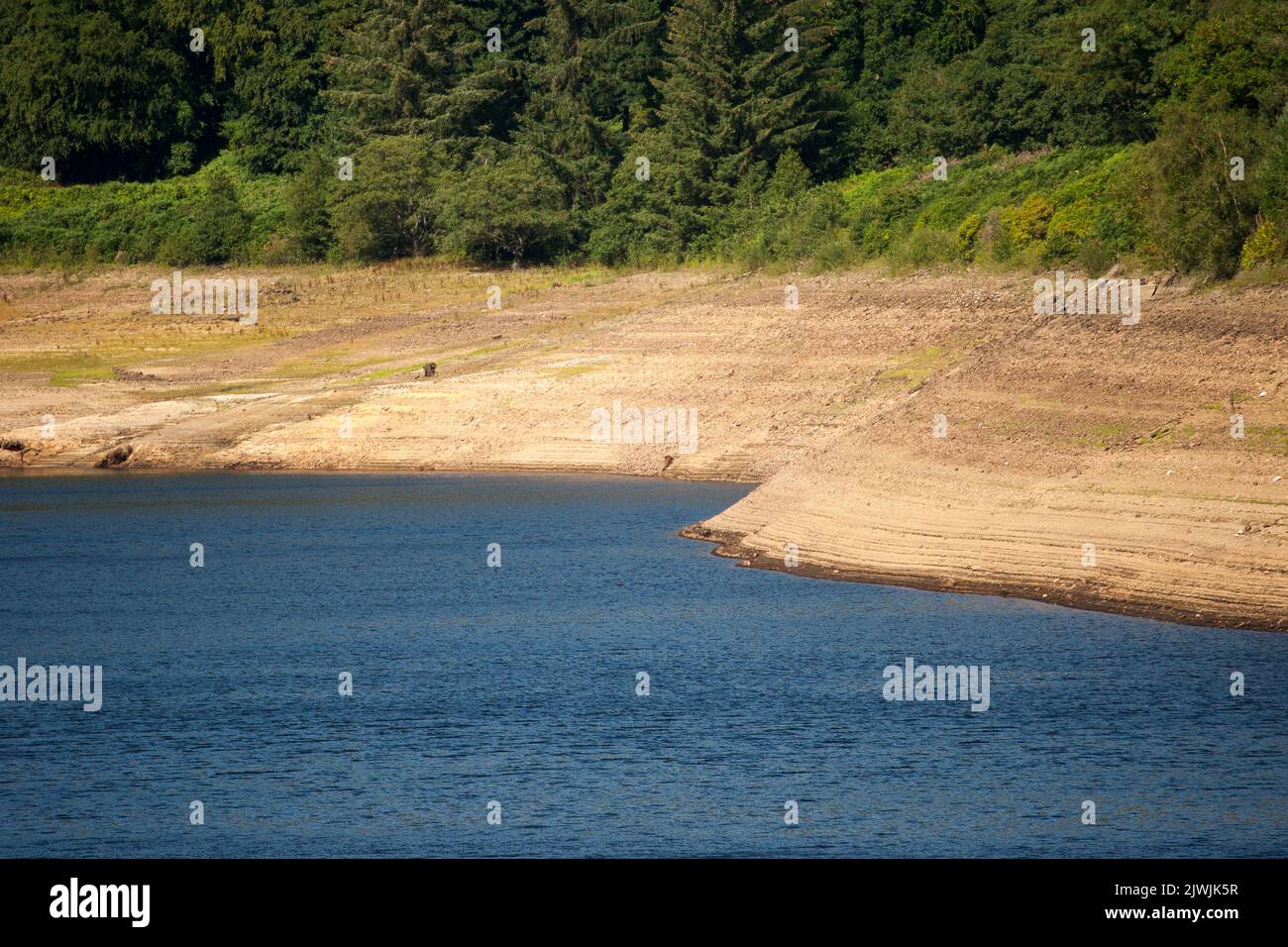 Upper Derwent Reservoir Upper Derwent Valley Derbyshire England Stock ...