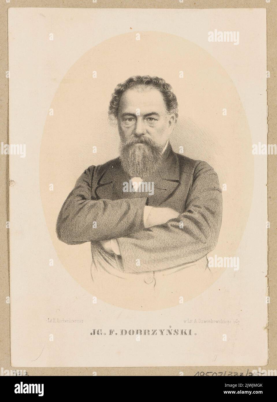 Portrait of Ignacy Feliks Dobrzyński. Dzwonkowski, Adam (Warszawa ...