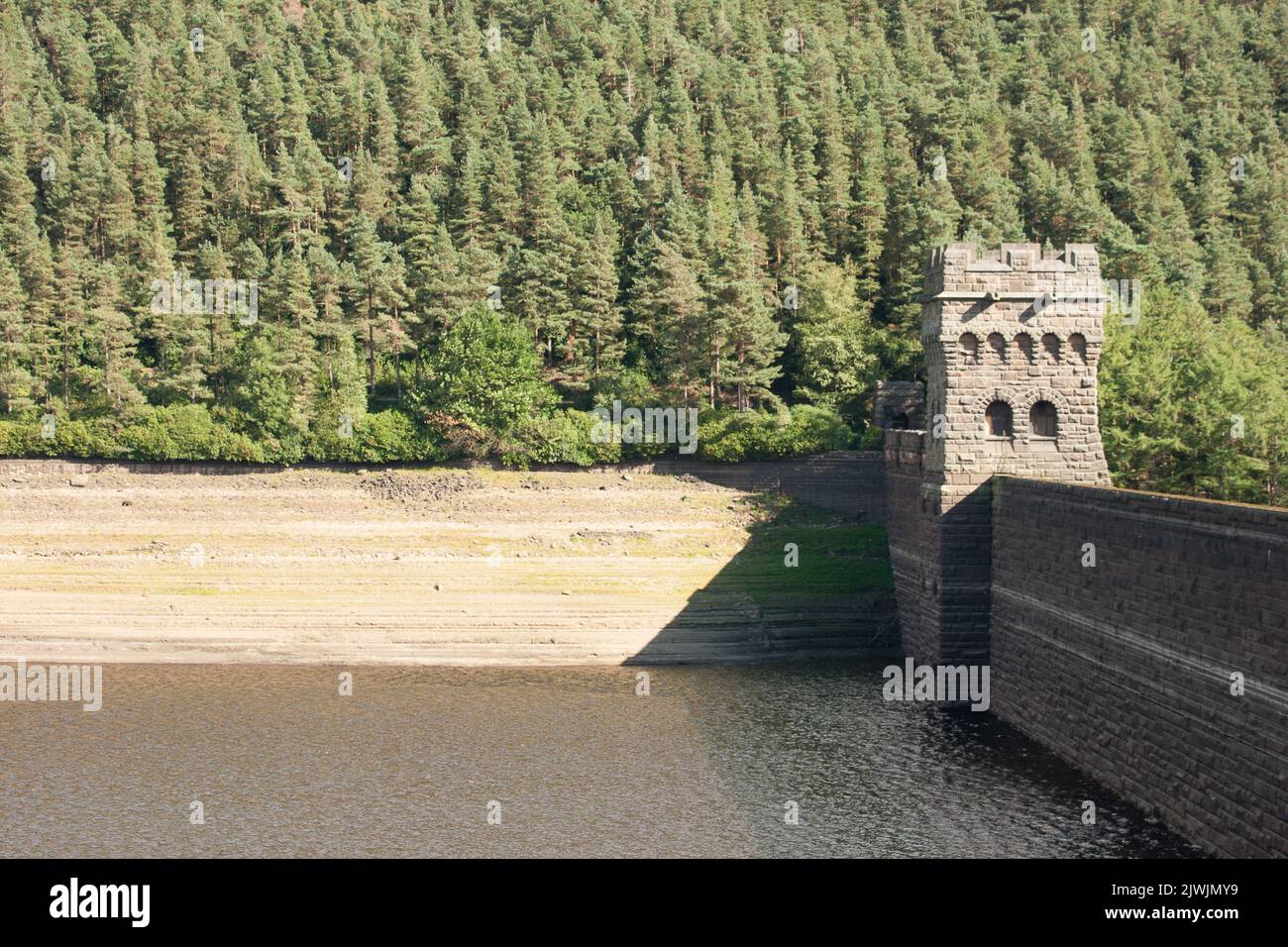 Howden Reservoir reservoir Upper Derwent Valley Derbyshire England ...