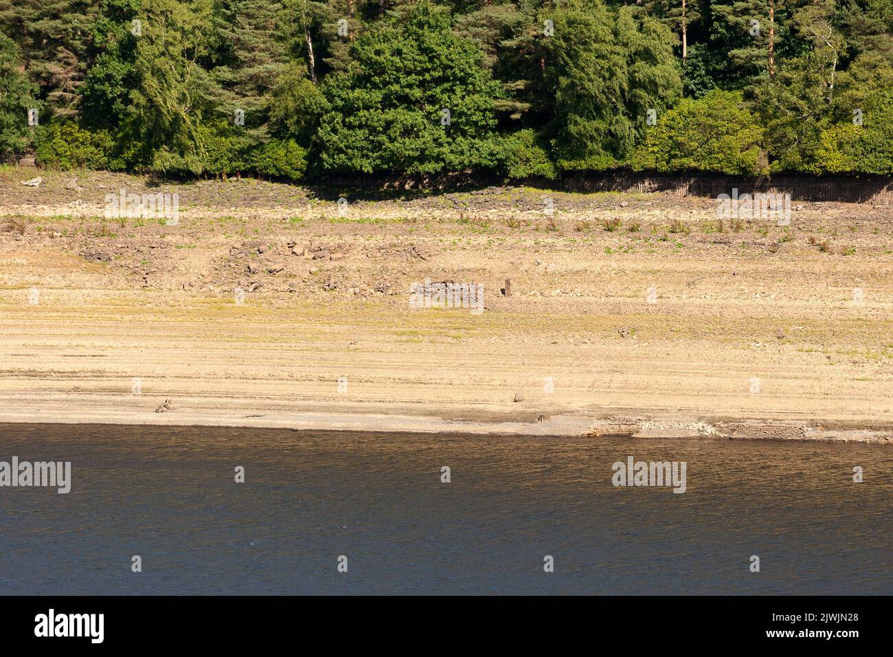 Howden Reservoir reservoir Upper Derwent Valley Derbyshire England ...