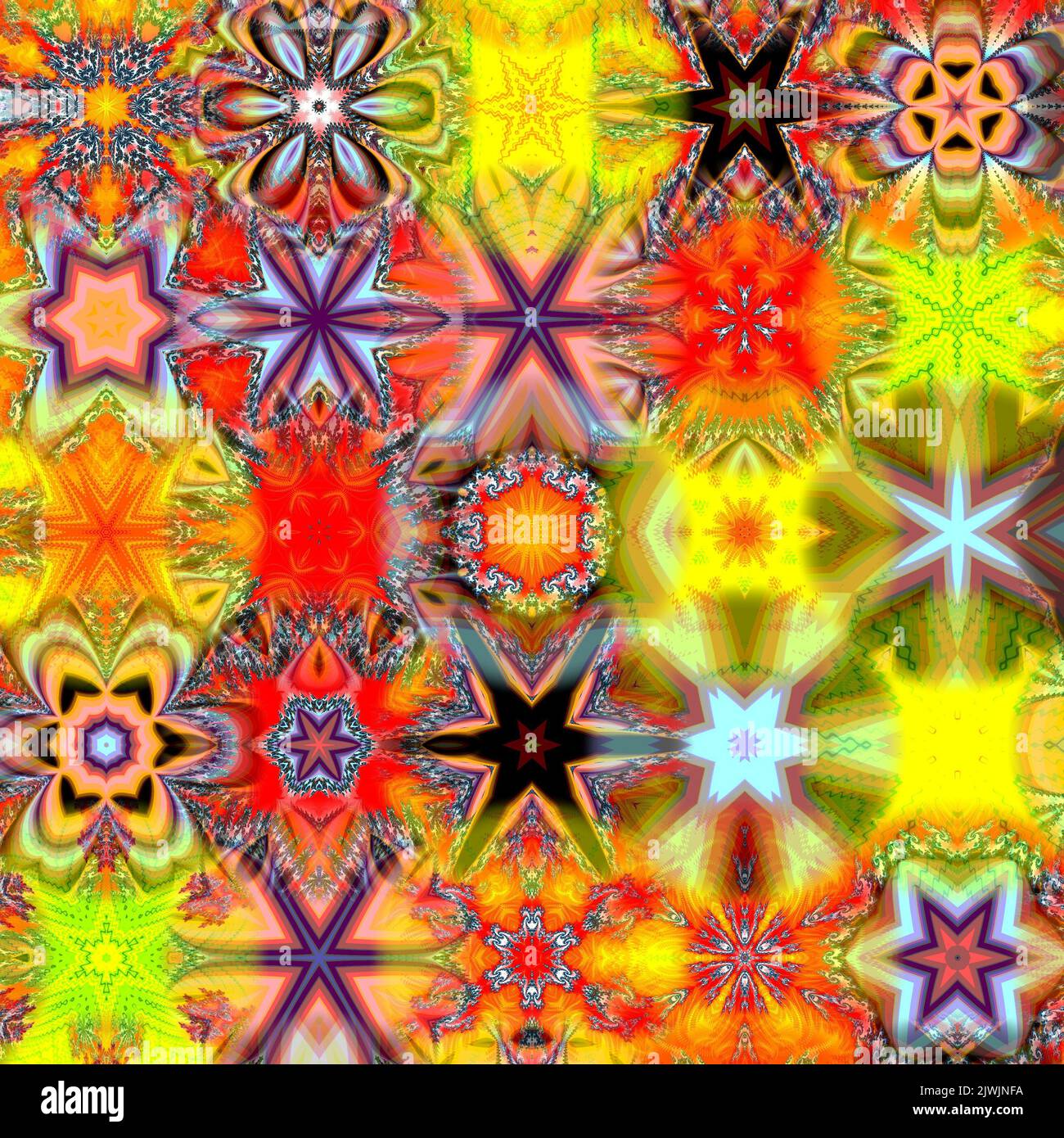 Abstract Computer generated Fractal design. A fractal is a never-ending ...