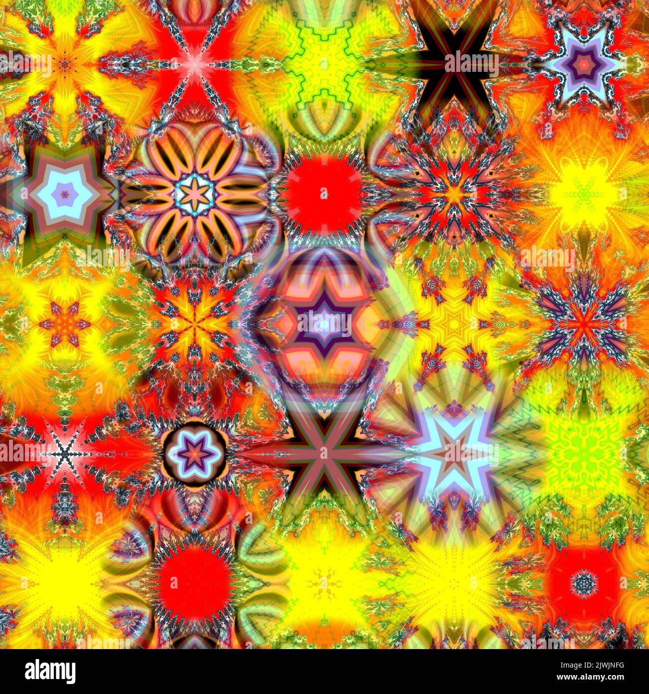 Abstract Computer generated Fractal design. A fractal is a never-ending ...