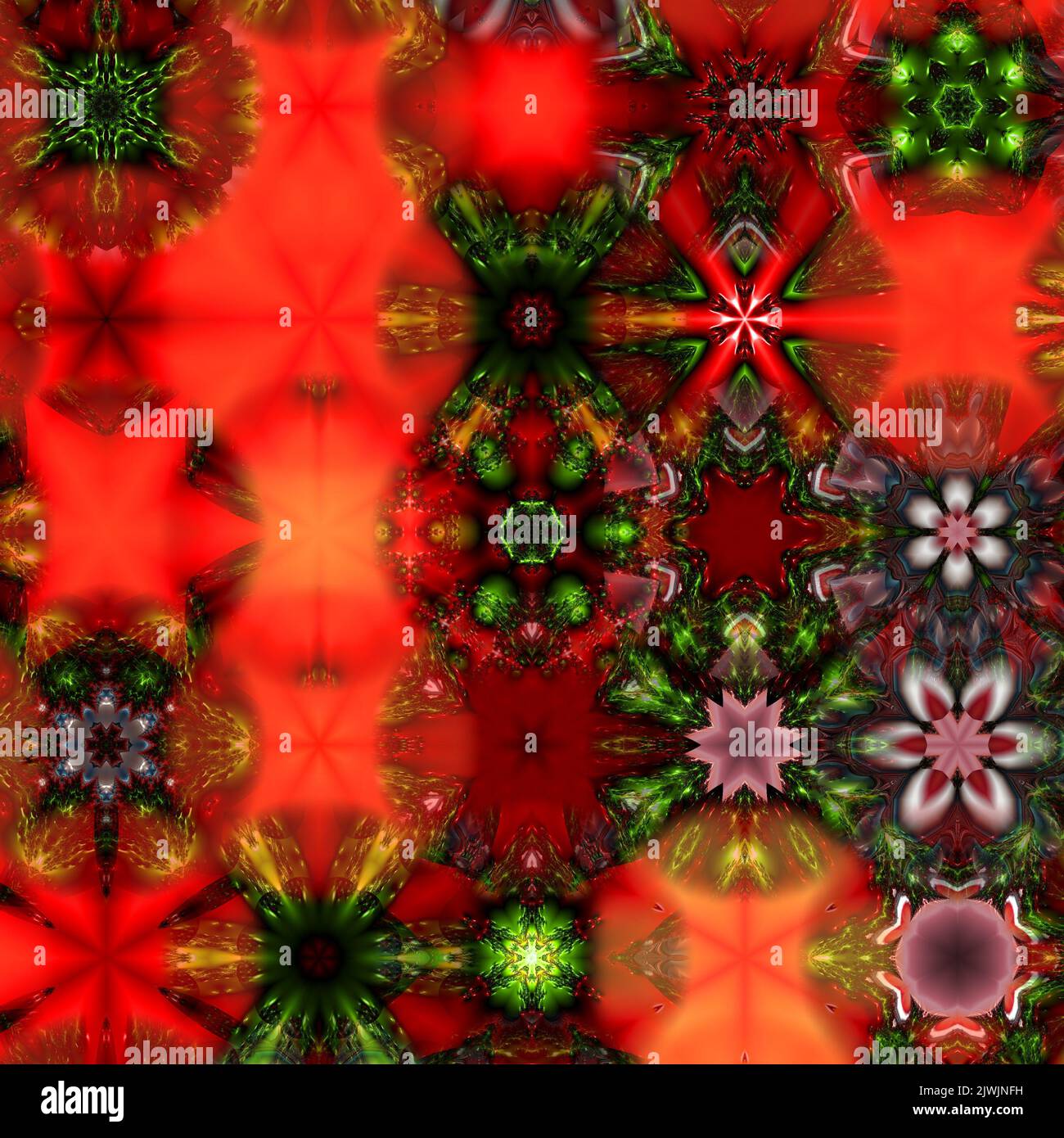 Abstract Computer generated Fractal design. A fractal is a never-ending ...