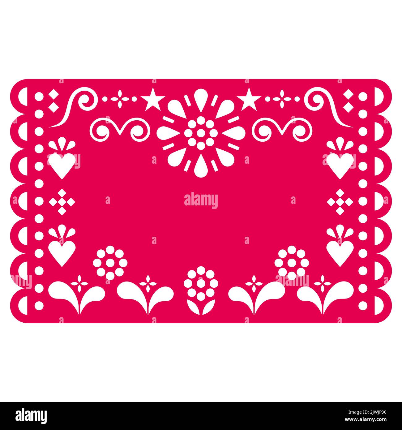 Papel picado vector vectors hi-res stock photography and images - Alamy