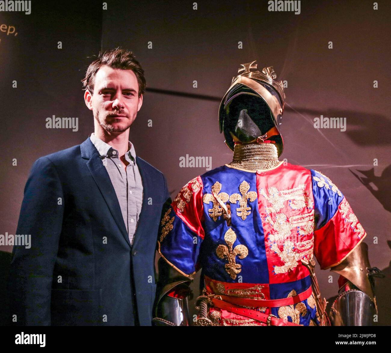 London UK 06 Sep 2022 Harry Lloyd, who plays Richard the III in the ...