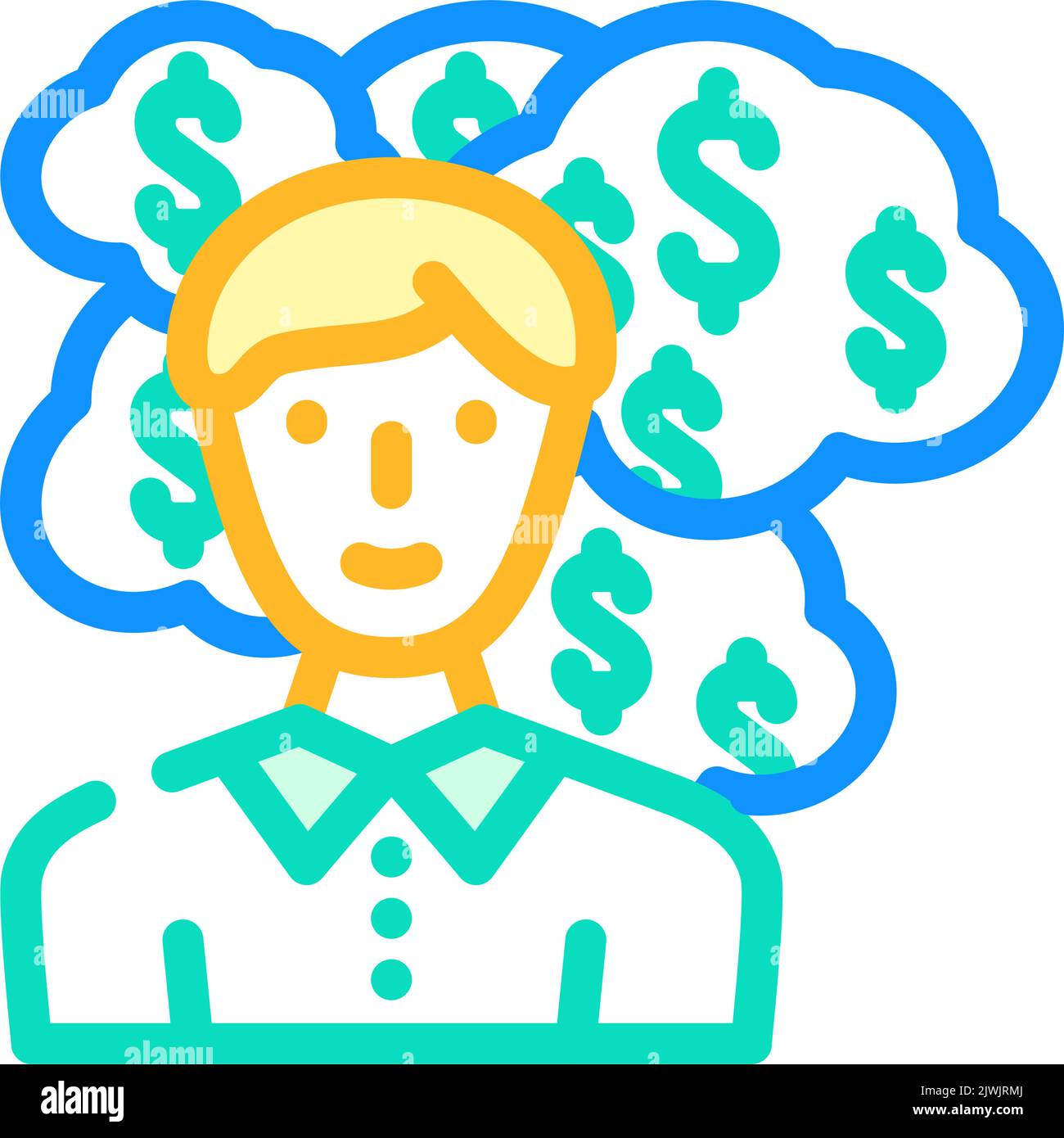 personal business ethics color icon vector illustration Stock Vector ...