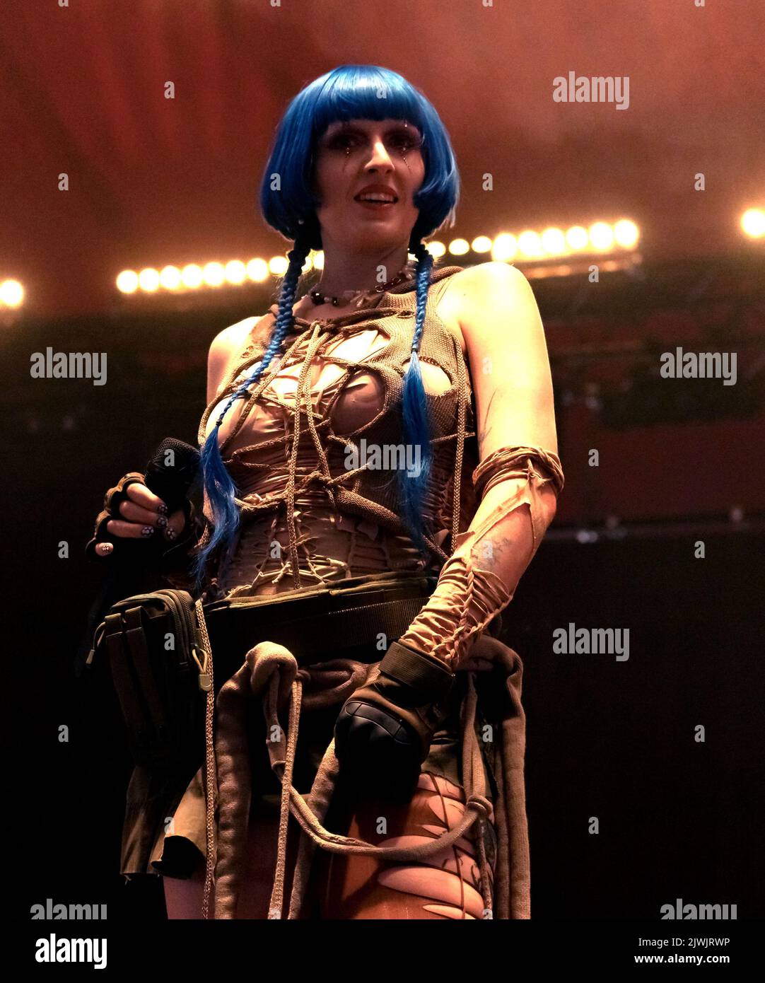 Ashnikko at the Reading festival 2022 photo by Mark Anton Smith Stock Photo - Alamy