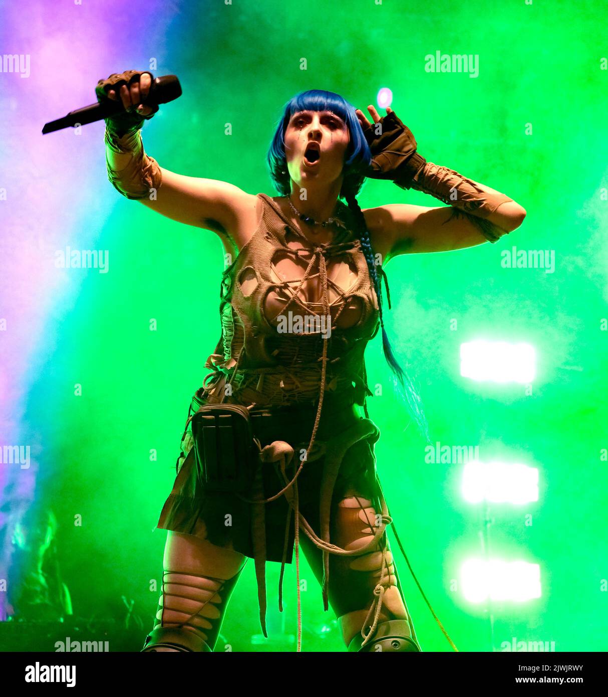 Ashnikko at the Reading festival 2022 photo by Mark Anton Smith Stock Photo - Alamy