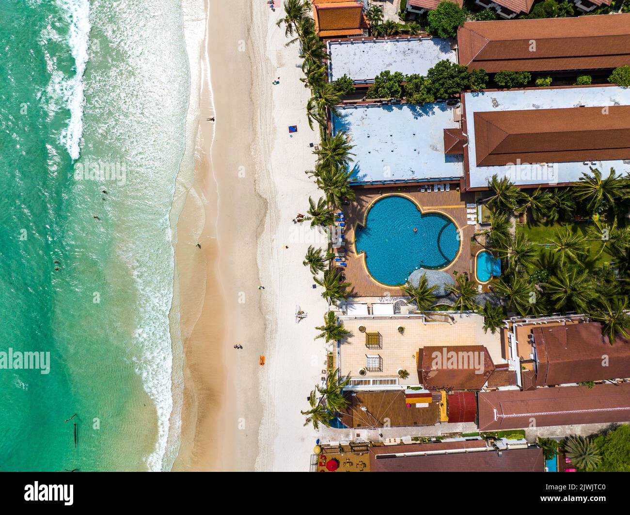 Full moon party aerial hi-res stock photography and images - Alamy