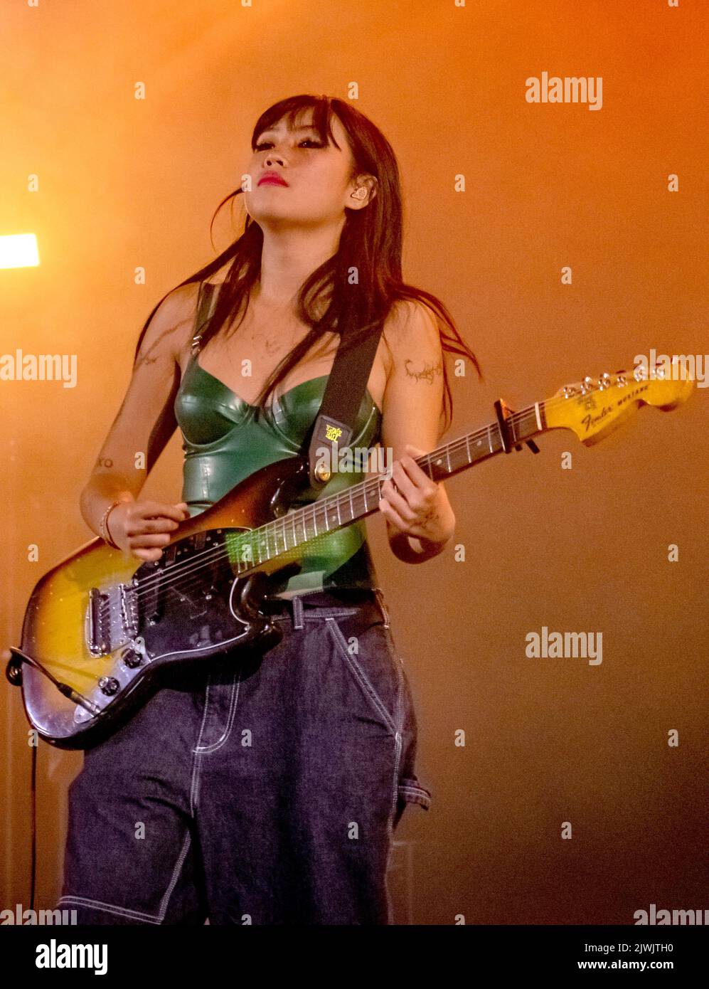 Beebadoobee on the Festival Republic stage at Reading Festival 2022 photo by Mark Anton Smith ...
