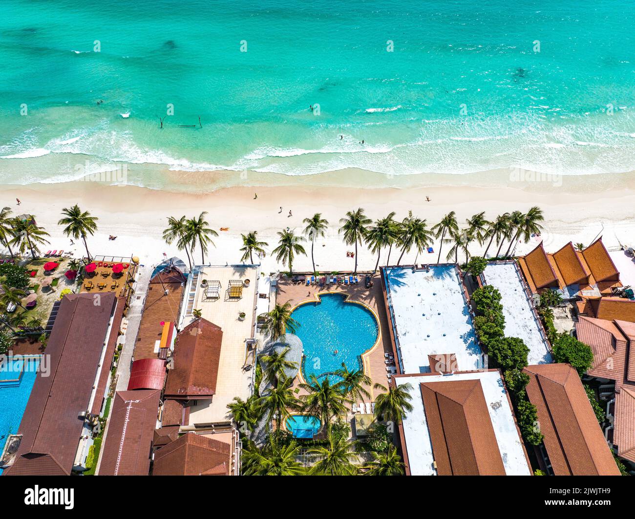 Full moon party aerial hi-res stock photography and images - Alamy