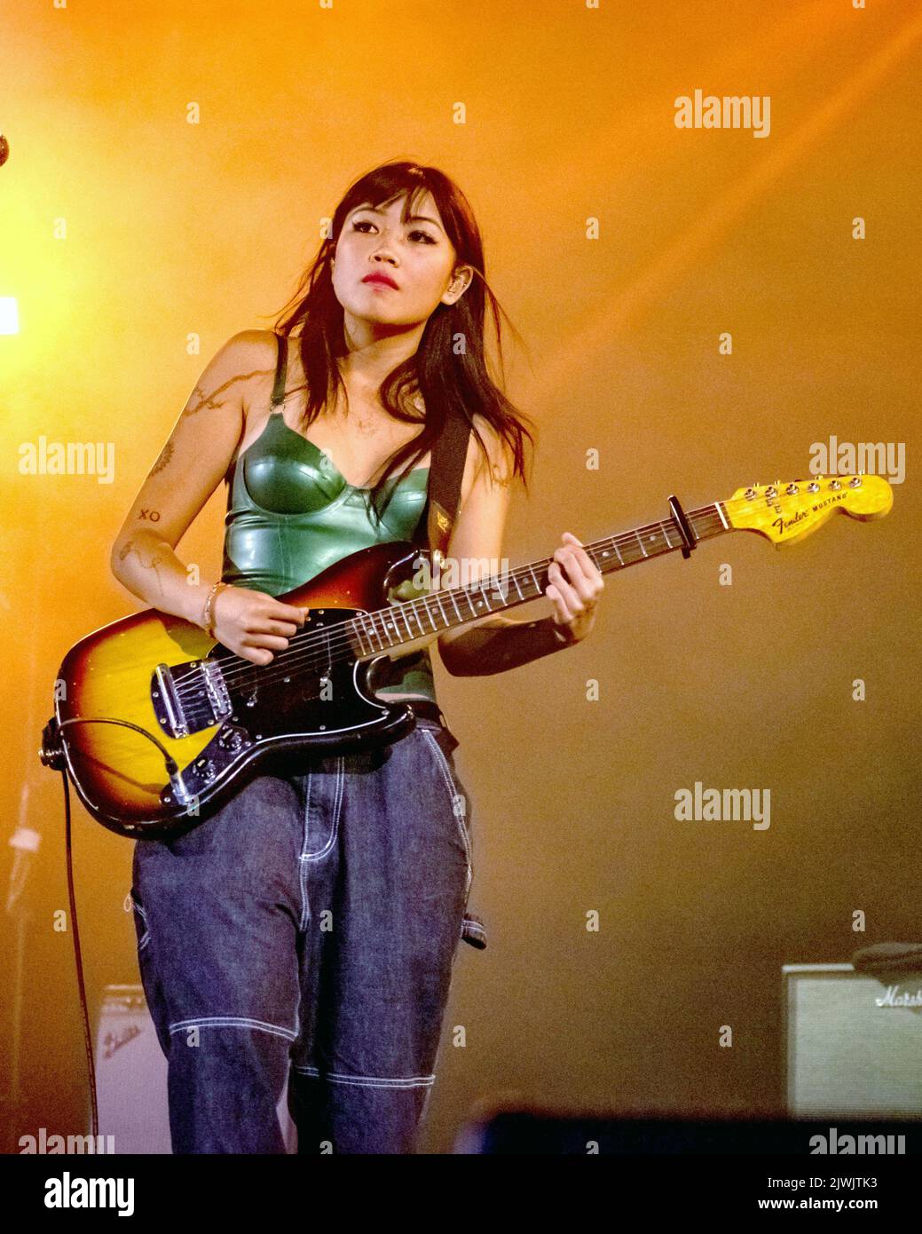 Beebadoobee on the Festival Republic stage at Reading Festival 2022 photo by Mark Anton Smith ...