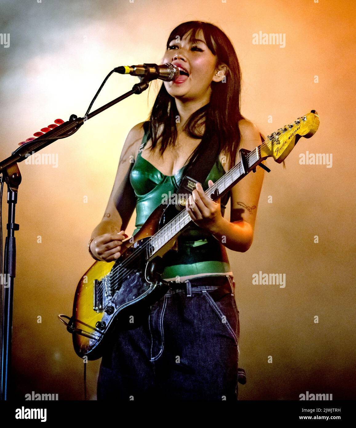 Beebadoobee on the Festival Republic stage at Reading Festival 2022 photo by Mark Anton Smith ...