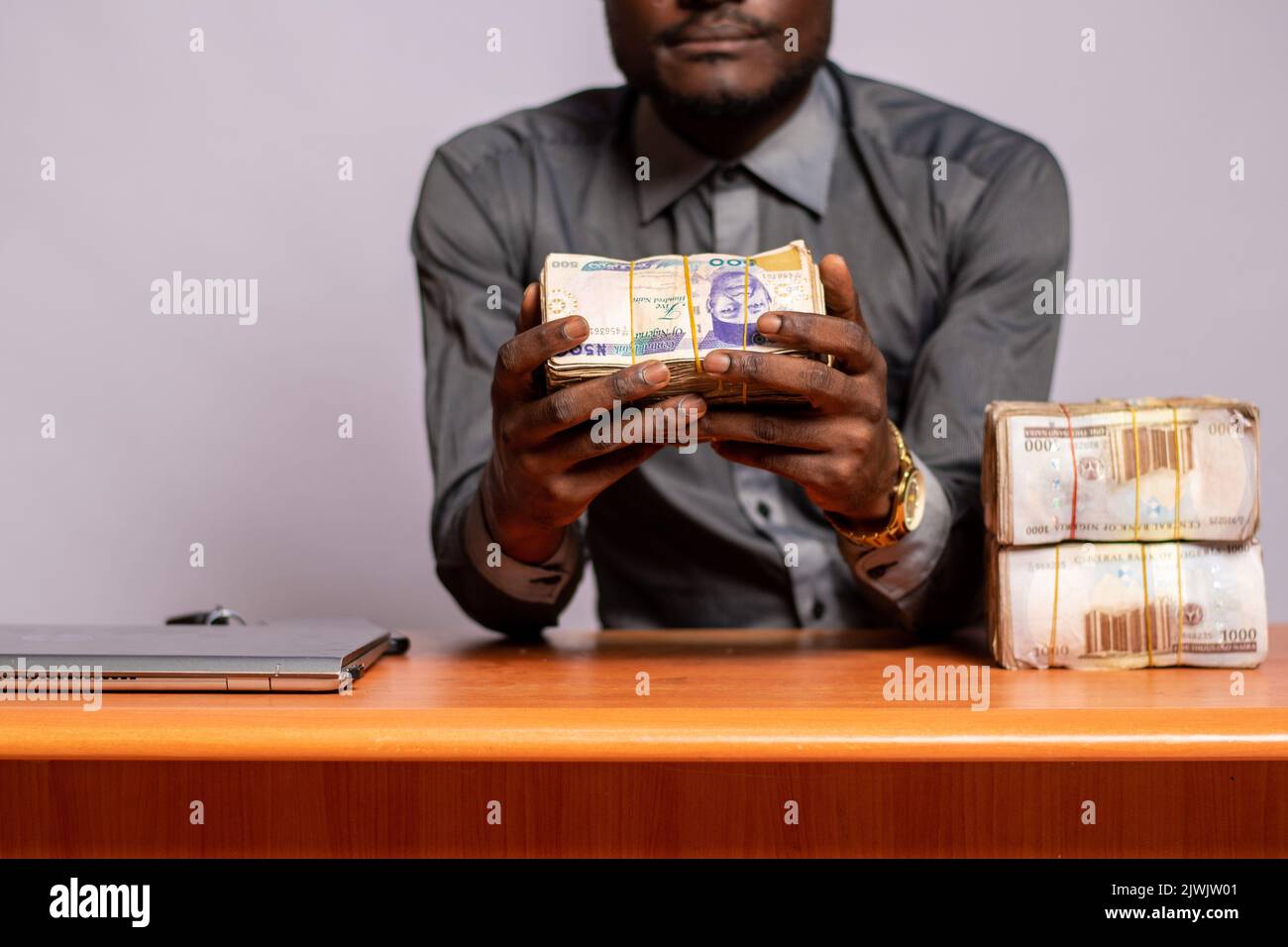 African money stack hi-res stock photography and images - Alamy
