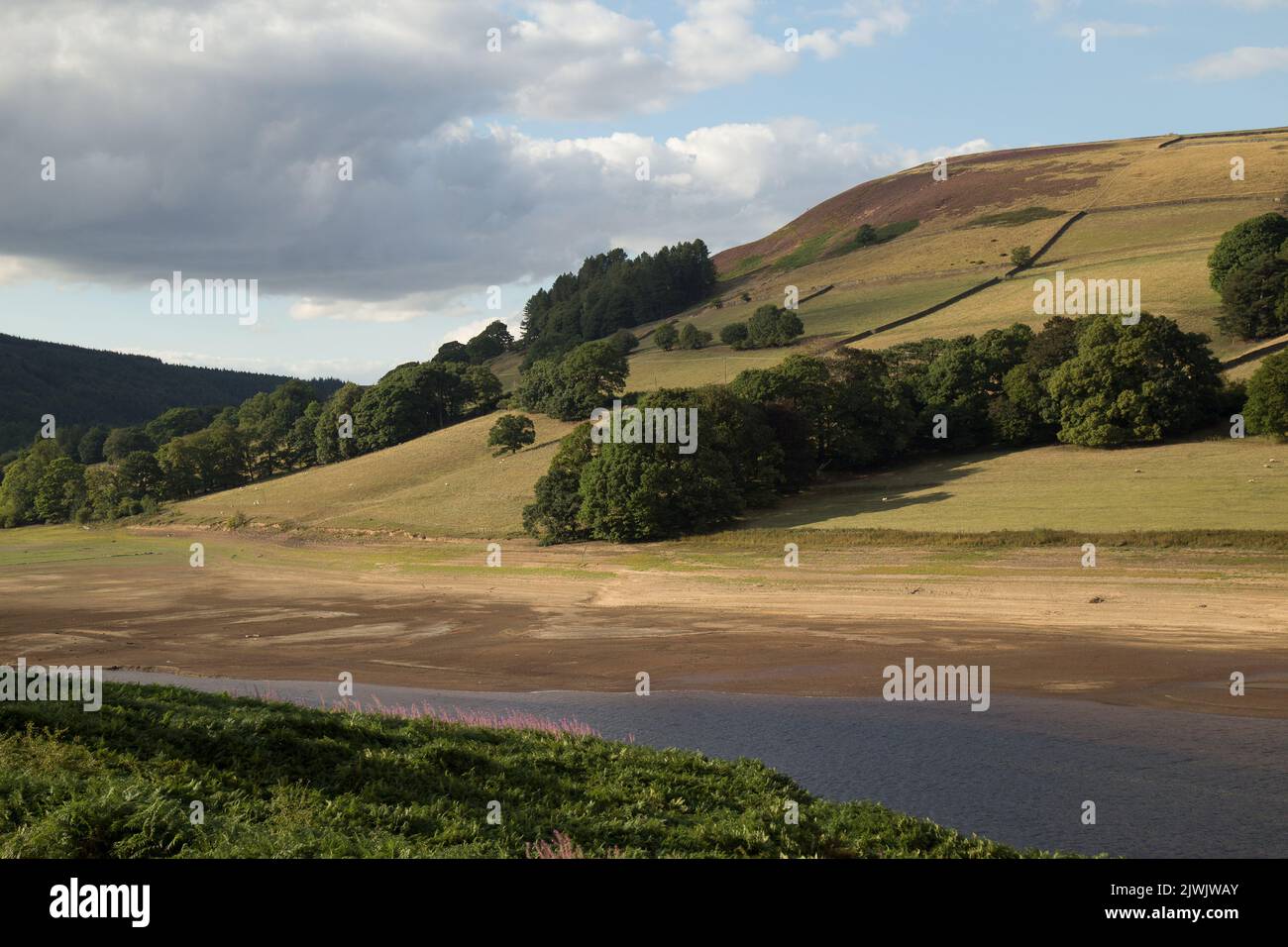 Howden Reservoir reservoir Upper Derwent Valley Derbyshire England ...