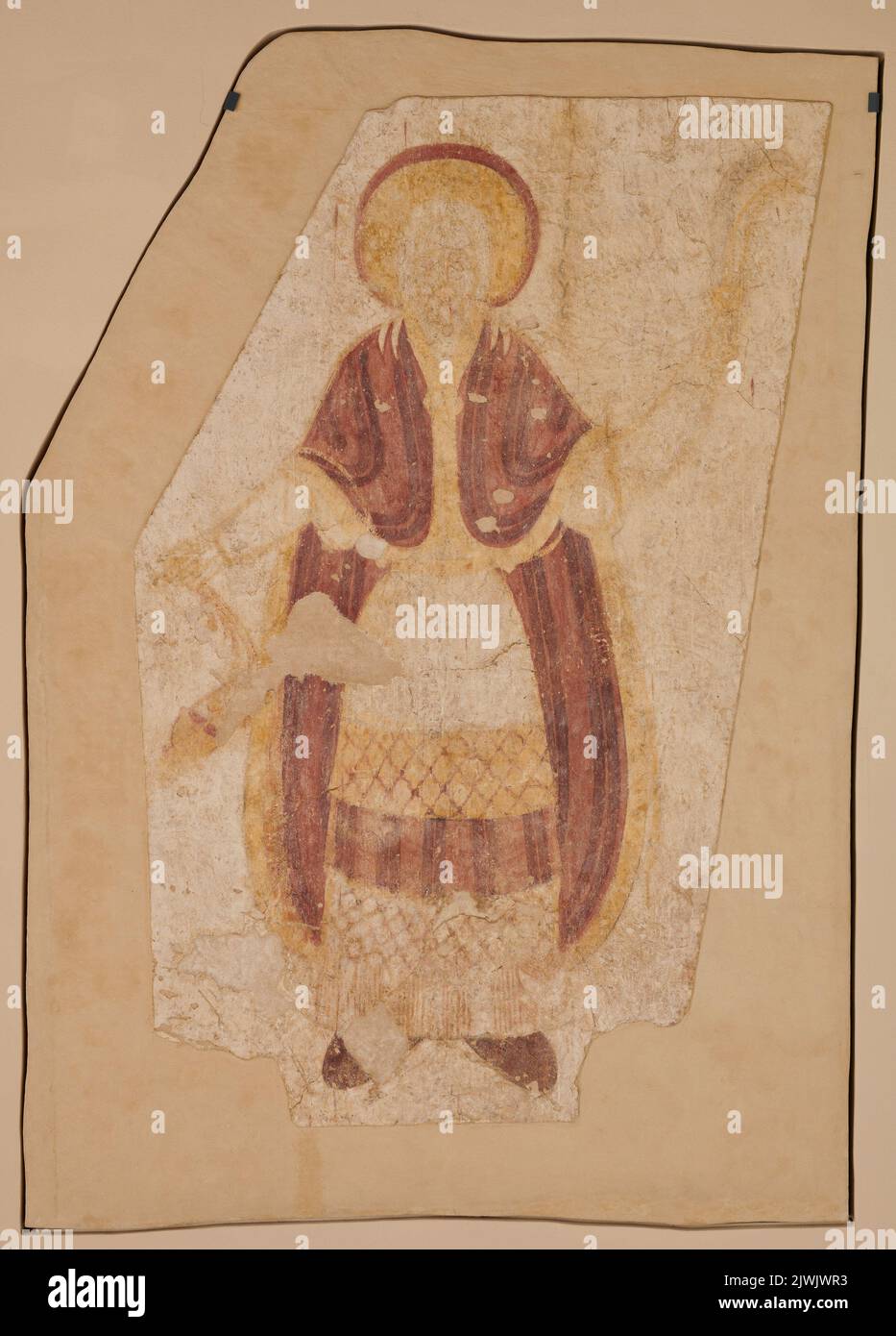 Malowidło ścienne: Arcykapłan Aaron. unknown, painter Stock Photo - Alamy