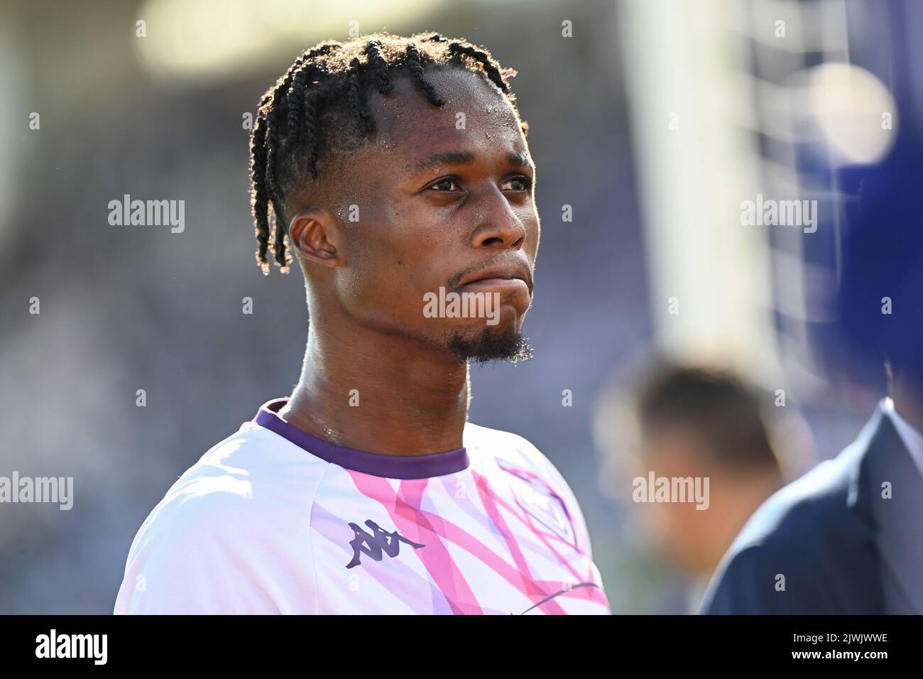 Florence, Italy. 03rd Sep, 2022. Kouame portrait during ACF Fiorentina ...