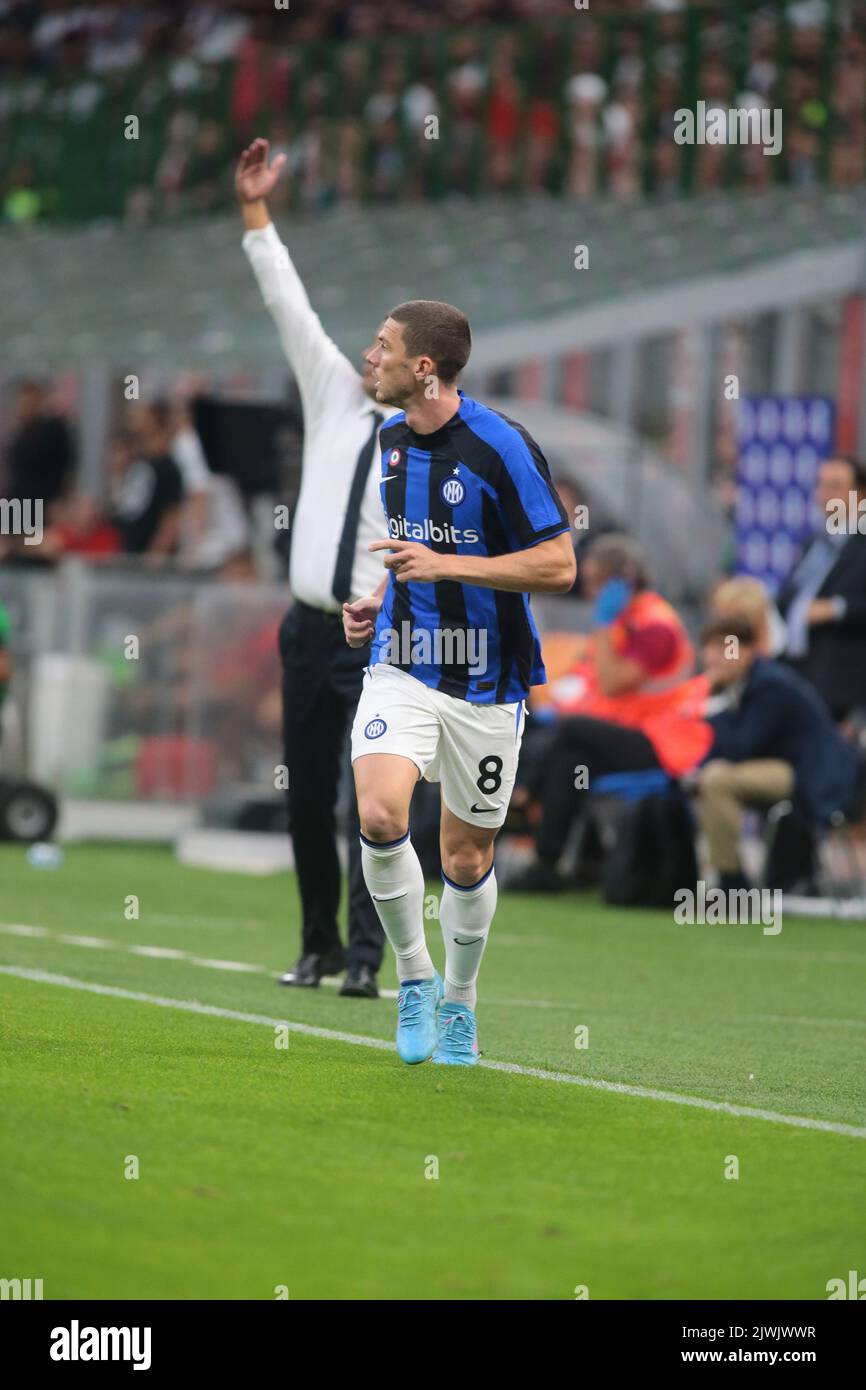 Robin Gosens of Fc Inter during the Italian Serie A tootball match ...