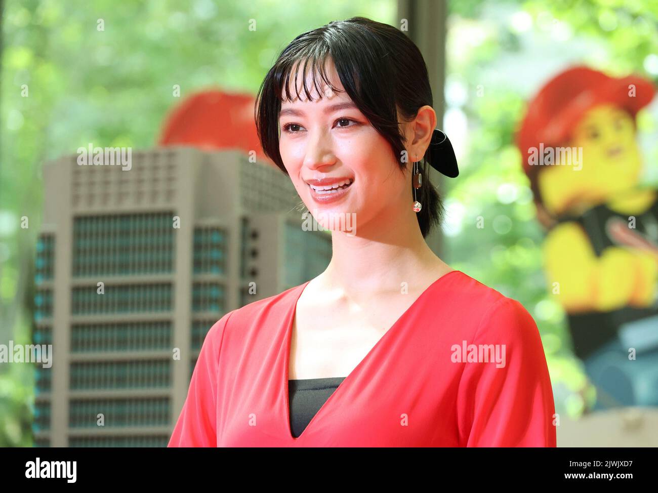 Tokyo, Japan. 6th Sep, 2022. Japanese actress Yu Takahashi poses for photo as she attends the ...