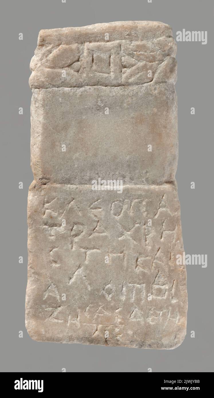 Greek stela hi-res stock photography and images - Alamy