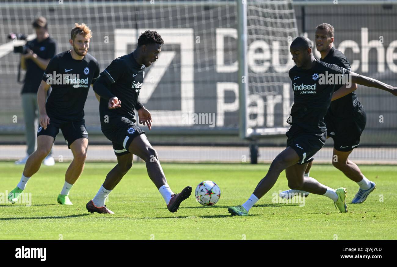 06 September 2022, Hessen, Frankfurt/Main: Soccer: Champions League ...