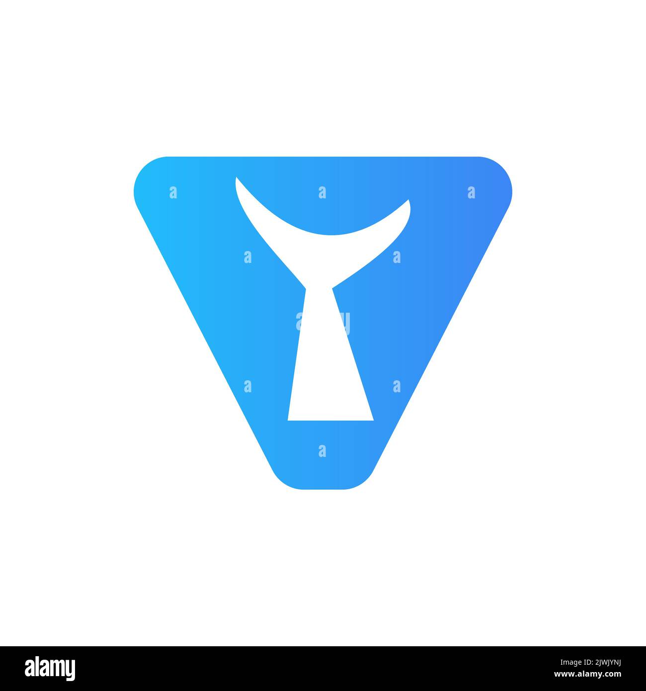 Letter V Whale Tail Logo Vector Template. Whale Tail Concept On Sea ...