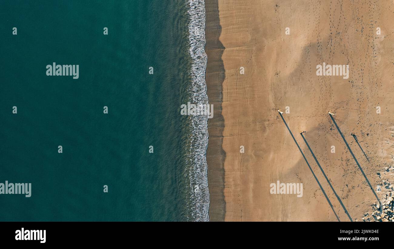 Tracking shot waves off coast hi-res stock photography and images - Alamy