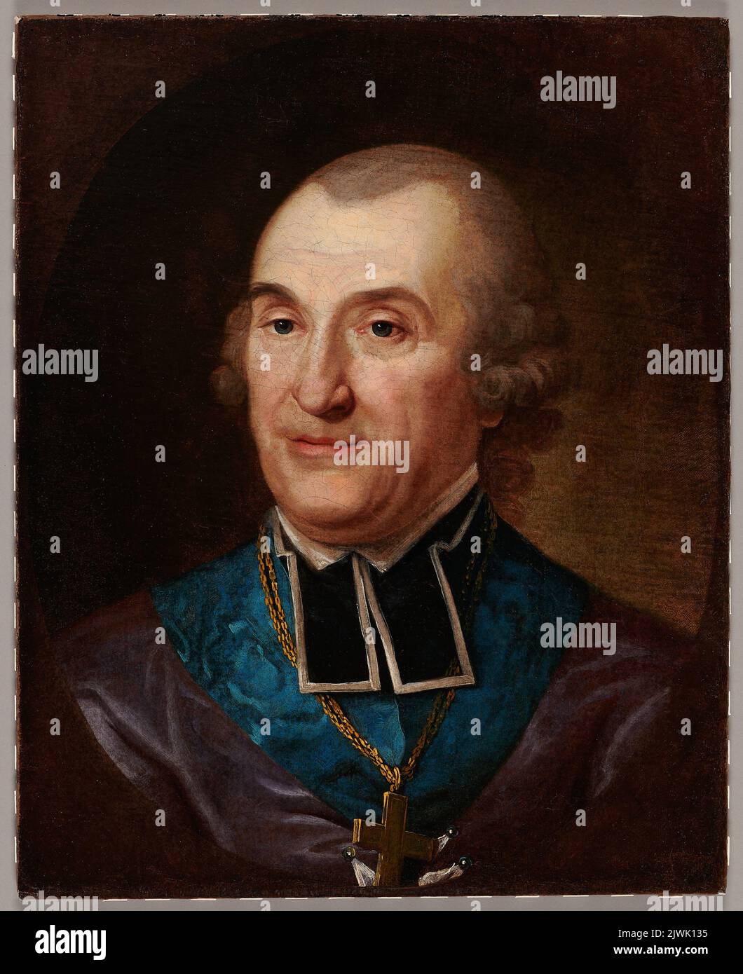 Portrait of Adam Krasiński, bishop of Kamyanets. Tokarski, Mateusz ...