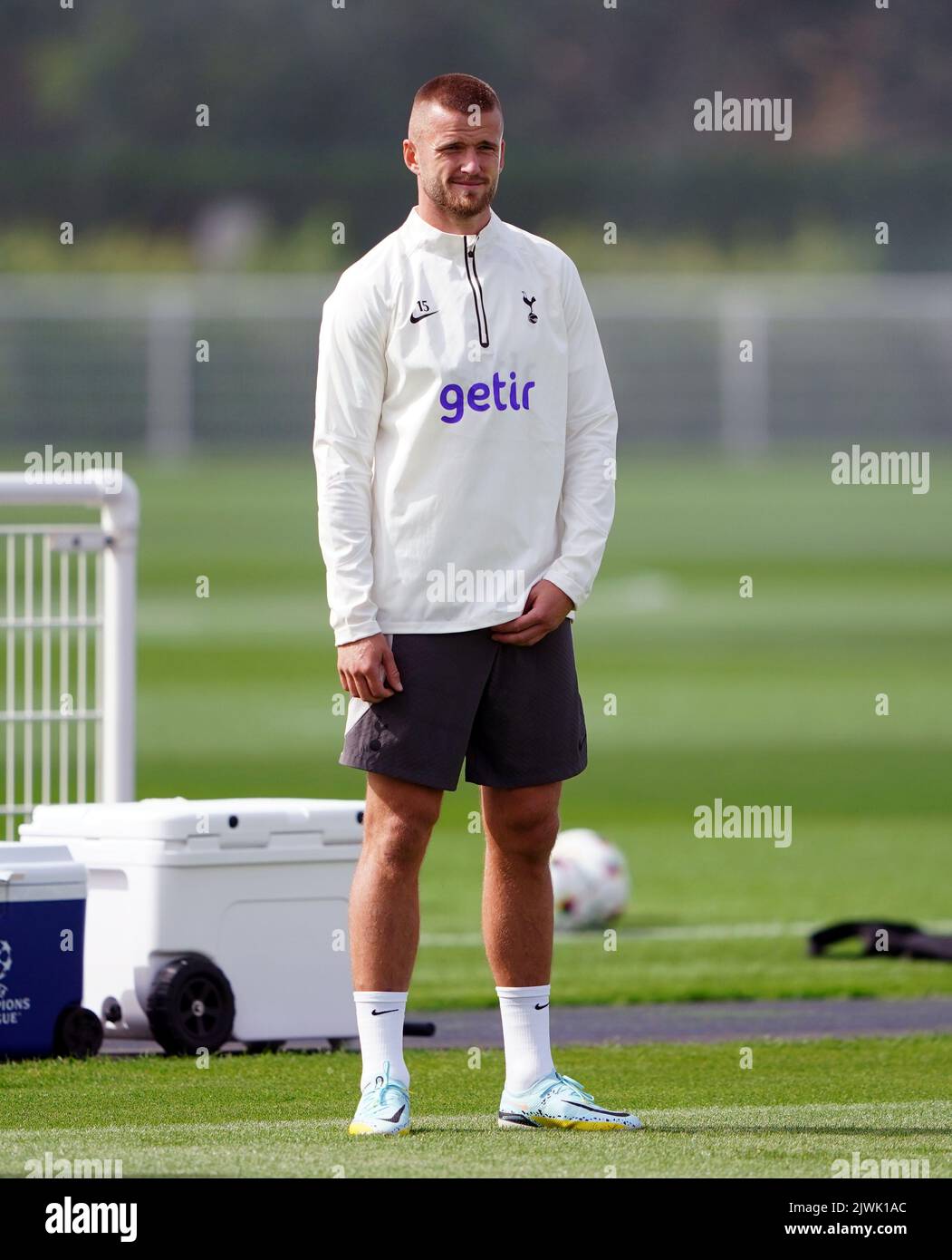 Tottenham Hotspur's Eric Dier during a training session at Hotspur Way ...