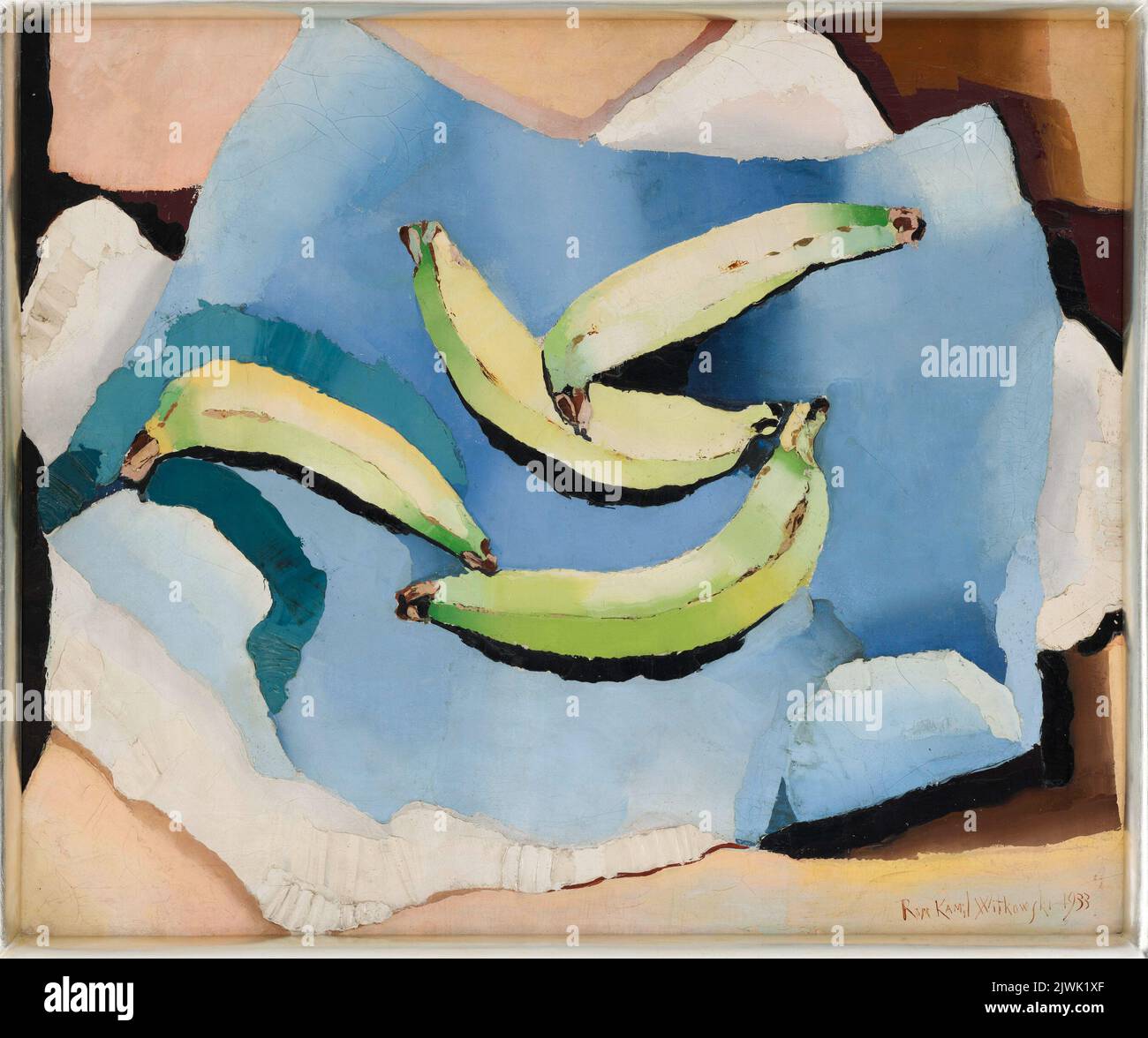 Bananas. Witkowski, Romuald Kamil (1876-1950), painter Stock Photo - Alamy