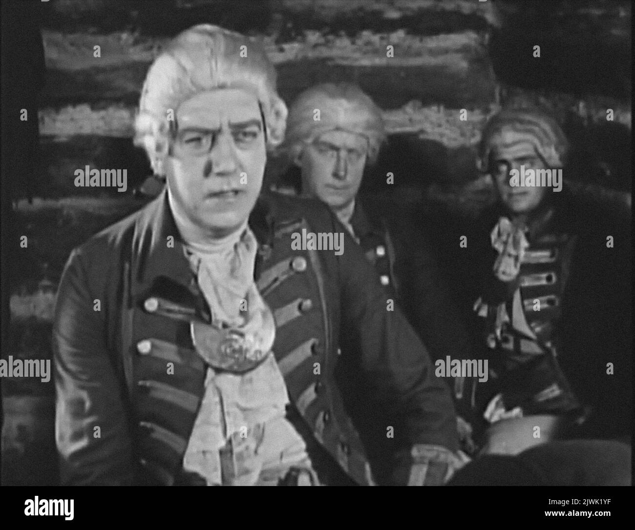 Last of the Mohicans vintage movie screen Stock Photo - Alamy