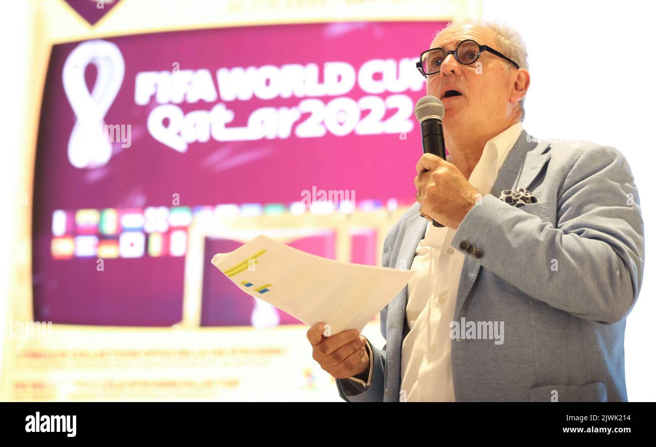 Panini CEO Thierry de Lattre du Bosqueau pictured during the ...