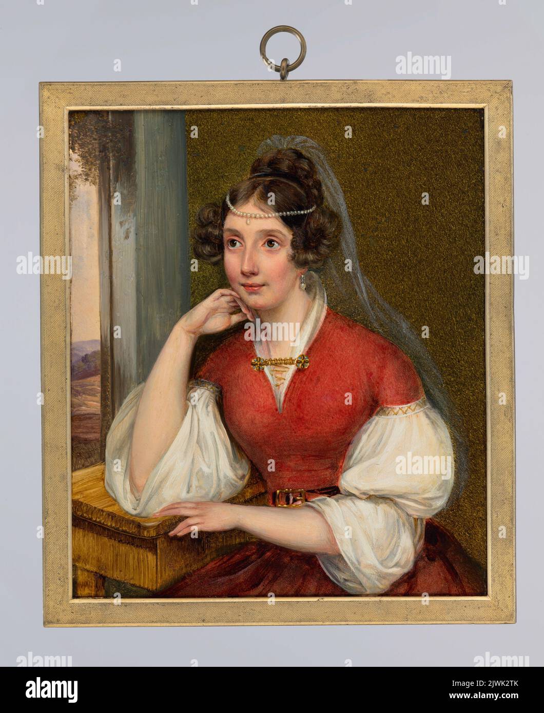 Portret Marianny ? Kwileckiej w stroju a la troubadou (ok. 1768-1838 ...