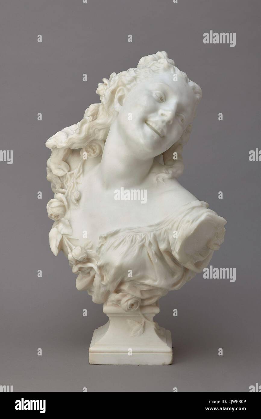 Woman with Roses. Carpeaux, Jean-Baptiste (1827-1875), sculptor Stock ...