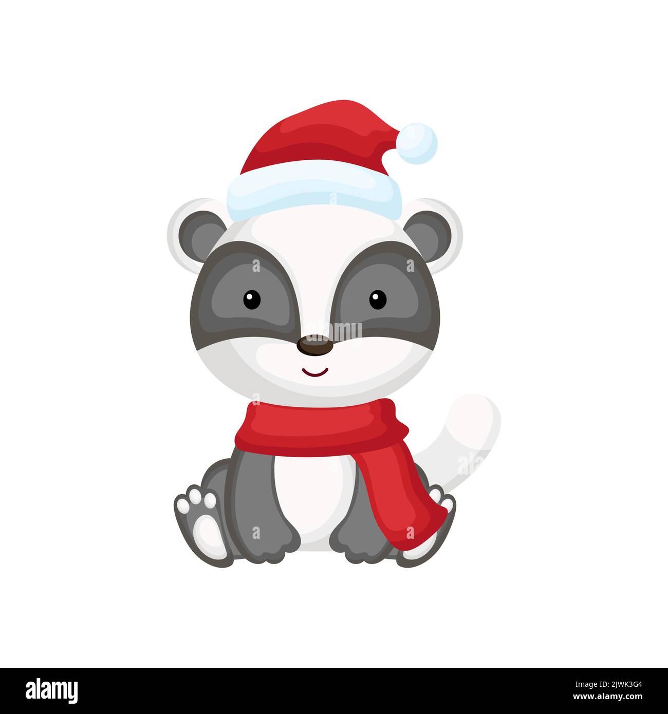 Badger in forest Stock Vector Images - Alamy
