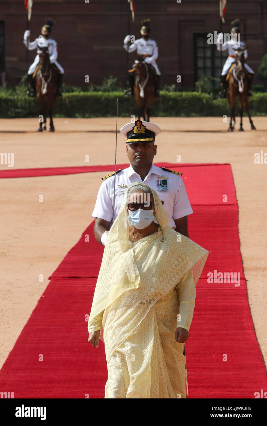 New Delhi, India. 06th Sep, 2022. Bangladesh Prime Minister Sheikh Hasina seen during the ...