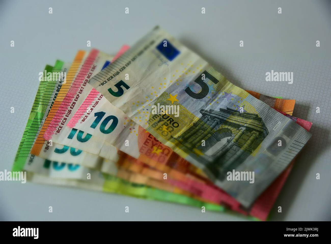 euro bank notes Stock Photo - Alamy