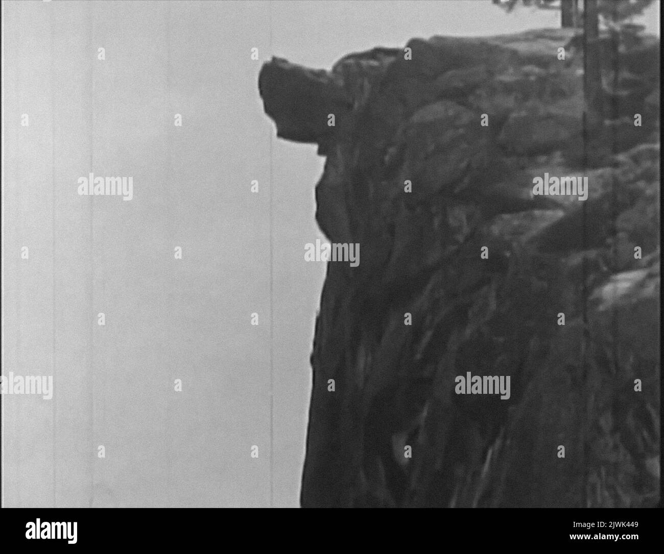 Last of the Mohicans vintage movie screen Stock Photo - Alamy