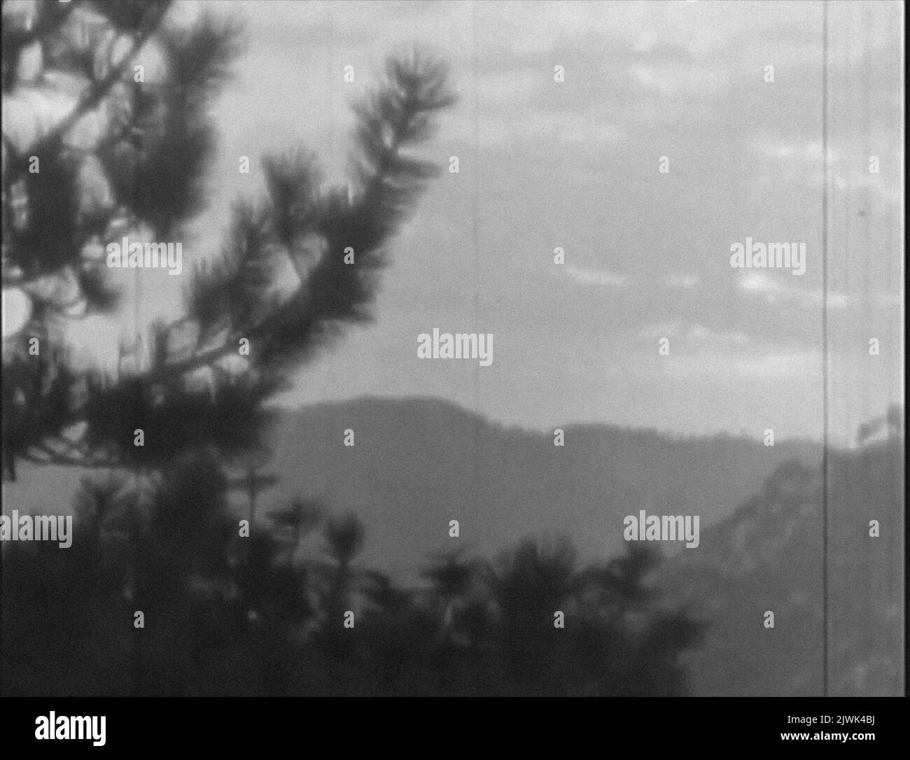 Last of the Mohicans vintage movie screen Stock Photo - Alamy