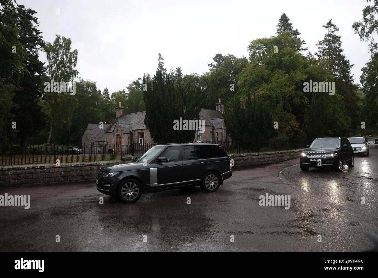 Liz truss motorcade hi-res stock photography and images - Alamy