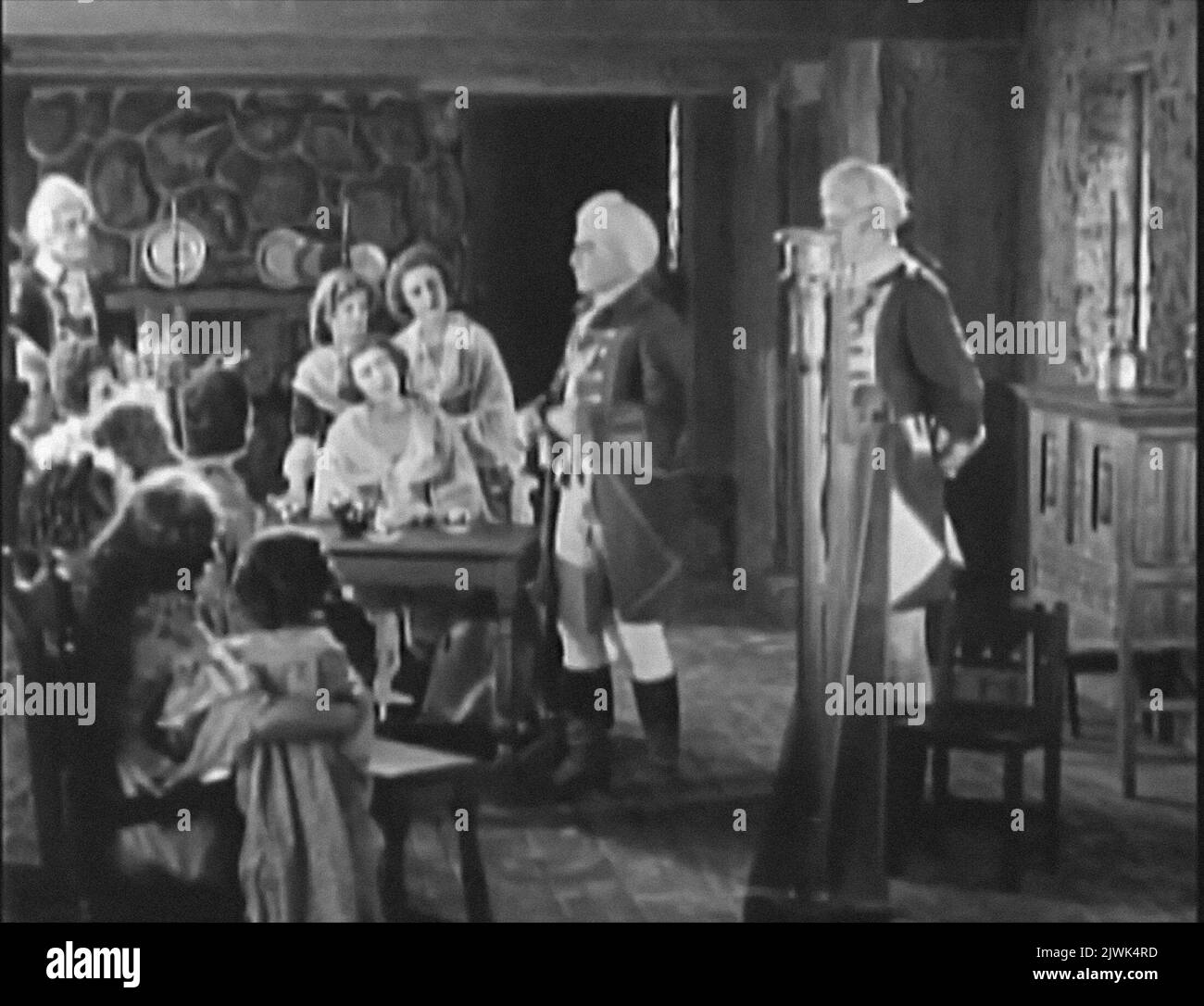 Last of the Mohicans vintage movie screen Stock Photo - Alamy