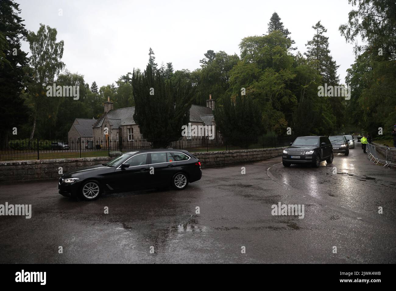 Liz truss motorcade hi-res stock photography and images - Alamy