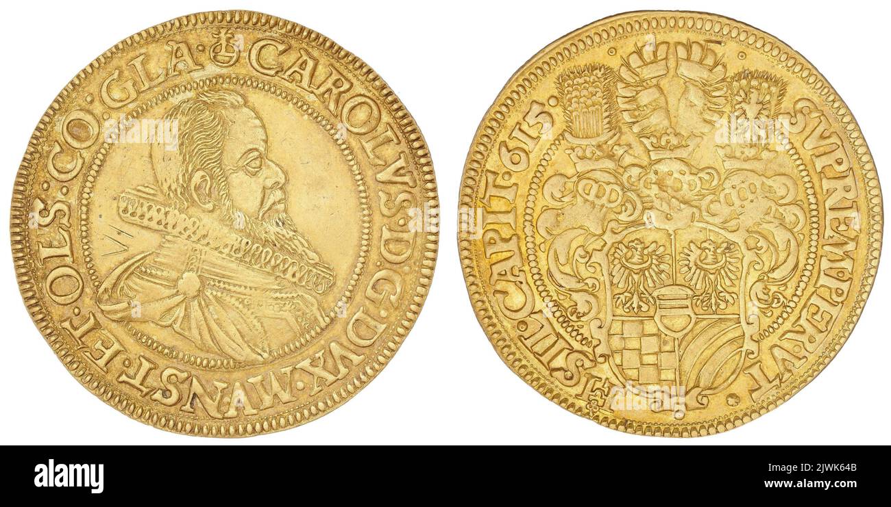 6 ducats (thaler stamp). Tuchmann, Hans (1614-1623), creator, Karol II ...