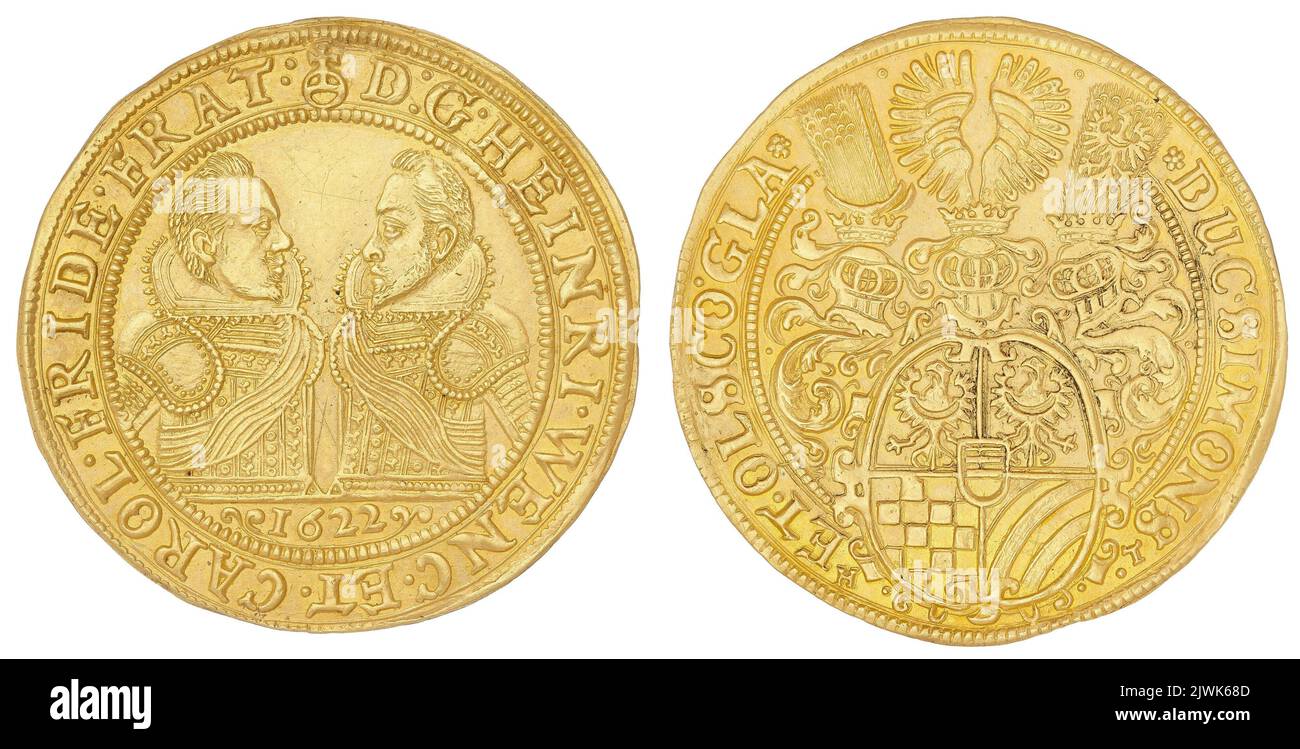 3 ducats. Henryk Wacław (książę oleśnicki ; 1617-1639), ruler, Karol ...