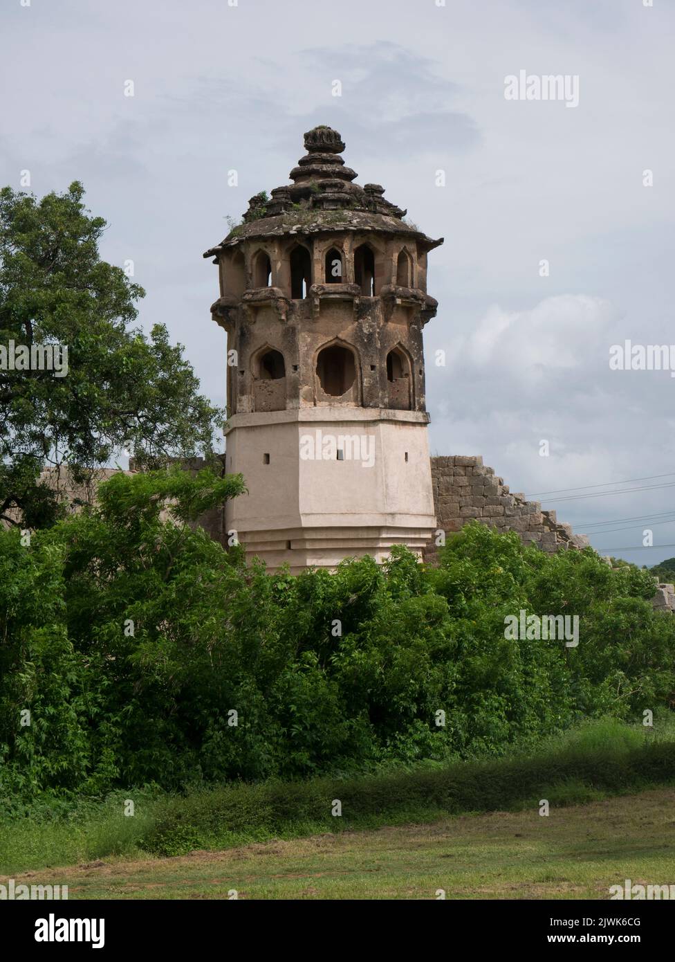 Decorative watch tower of Lotus Mahal at hampi state Karnataka India 08 ...