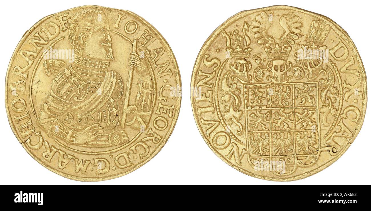 4 ducats (1 thaler stamp). Jan Jerzy Hohenzollern (książę karniowski ...