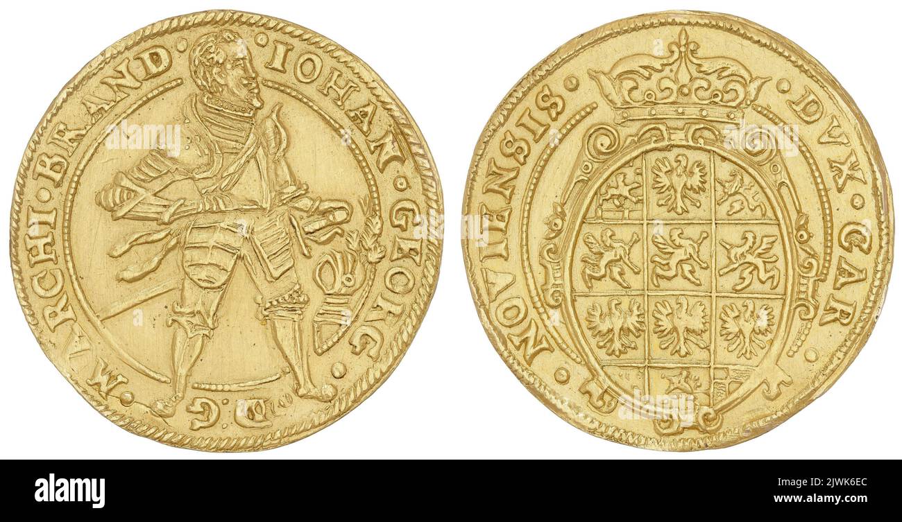 3 ducats (2 ducats stamp). Jan Jerzy Hohenzollern (książę karniowski ...